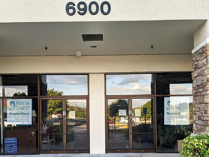 Behind those glass doors lies a world where "pre-loved" items find new homes and new purposes.