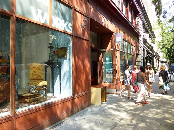 Inside Housing Works: where sunshine streams through windows, illuminating treasures that fund vital community services.