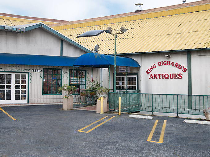 The unassuming exterior of King Richard's hides a kingdom of collectibles waiting to be discovered.