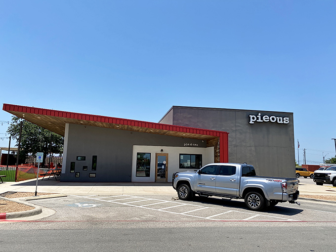 Pieous: "Modern design, ancient techniques. This isn't your grandpa's pizza joint &ndash; unless your grandpa was incredibly cool!" 