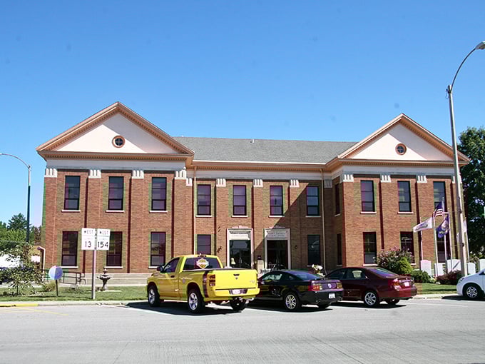 This sturdy brick courthouse in Pinckneyville has likely witnessed more small-town drama than a marathon of "Mayberry R.F.D."