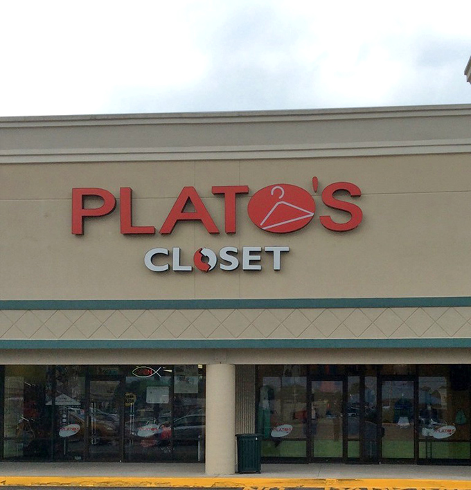 Plato's philosophy was all about ideal forms - their closet is all about ideal finds at less-than-ideal prices!