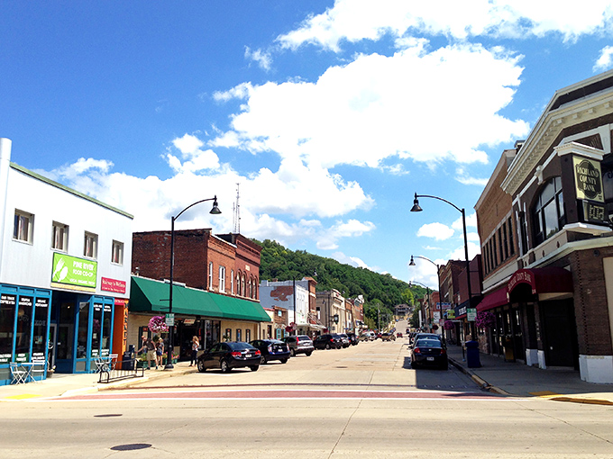 Nestled in the Driftless Area, Prairie du Chien's main street offers the architectural eye candy that big cities charge millions for. 