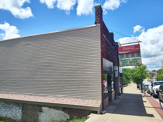 Behind that unassuming storefront, Shorty's Lunch serves up hot dog magic that keeps Washington residents coming back for more.