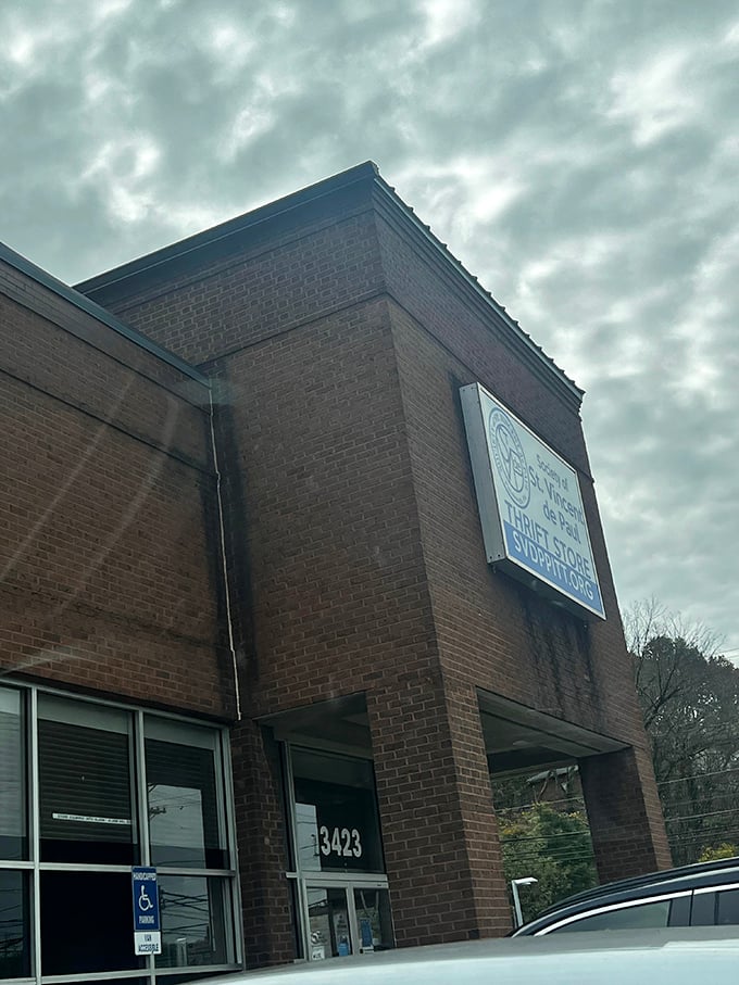 Dramatic skies frame this Pittsburgh thrifting institution. Inside: treasures with stories waiting to be continued.