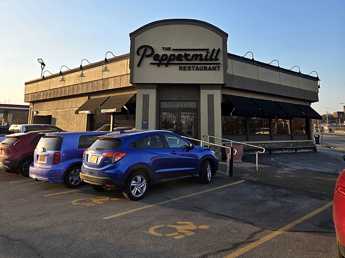 Morning light or evening glow, The Peppermill remains a beacon for the beef-obsessed in Rochester.