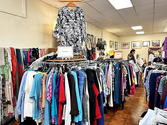 Racks of colorful possibilities! This & That's interior proves good things come in perfectly organized packages.