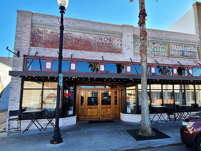 That classic awning shelters more than diners - it protects a legacy of authentic flavor traditions.