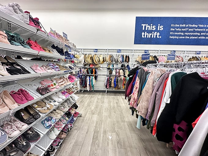 Carefully curated displays prove that one person's donation truly becomes another person's perfect find and cherished possession.