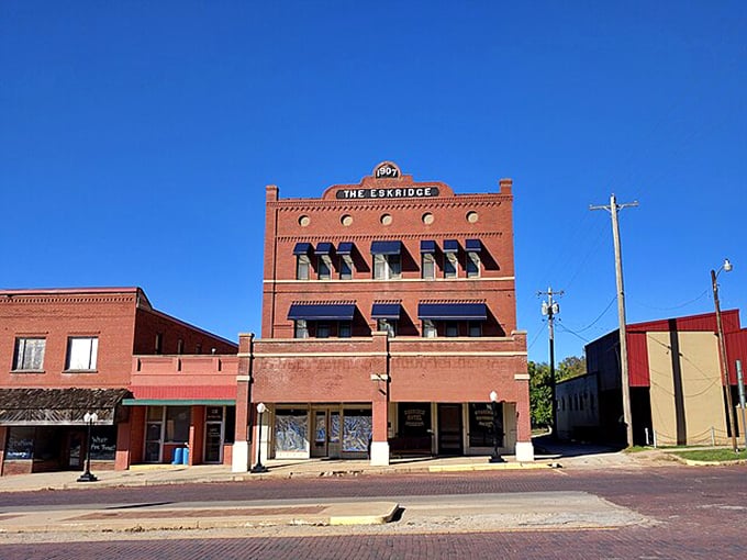 That green-roofed shop in Wynnewood looks like it's been selling treasures and curiosities since before color TV.