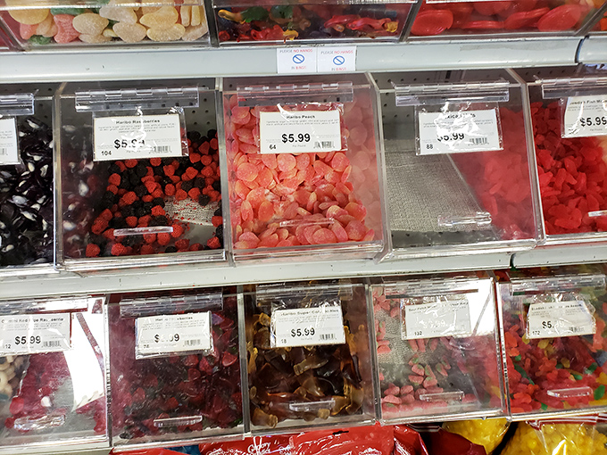 These aren't just gummy candies&mdash;they're time machines in clear plastic bins, no DeLorean required.