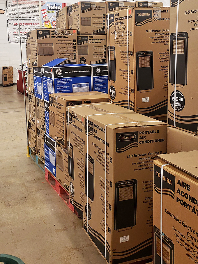 Summer survival strategy: score brand-name air conditioners at Ollie's prices and laugh at Florida's heat while your neighbors sweat.