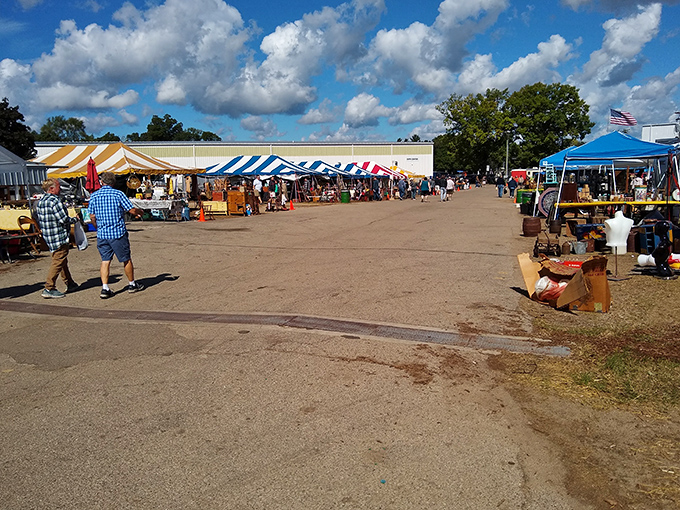 Treasure hunters unite at the Allegan Antiques Market, where one person's forgotten heirloom becomes another's conversation piece.