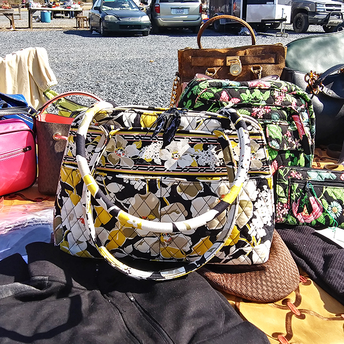 Vintage handbags with more personality than most people you'll meet today. Each stitch and pattern tells tales of fashion eras gone by.