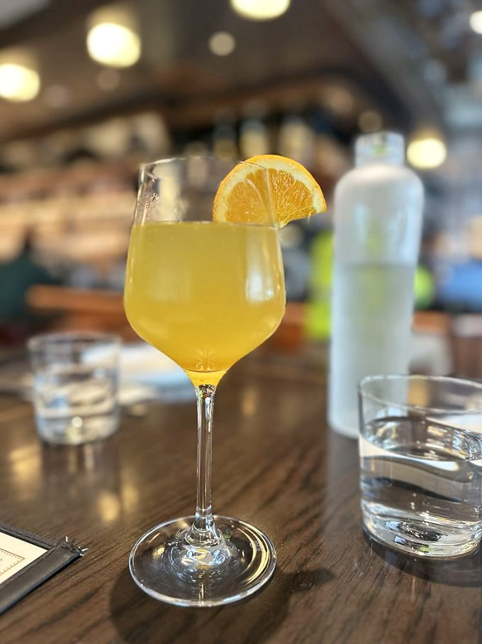 Sunshine in a glass&mdash;this bright citrus cocktail offers proof that Tops takes its liquid refreshments as seriously as its legendary food.