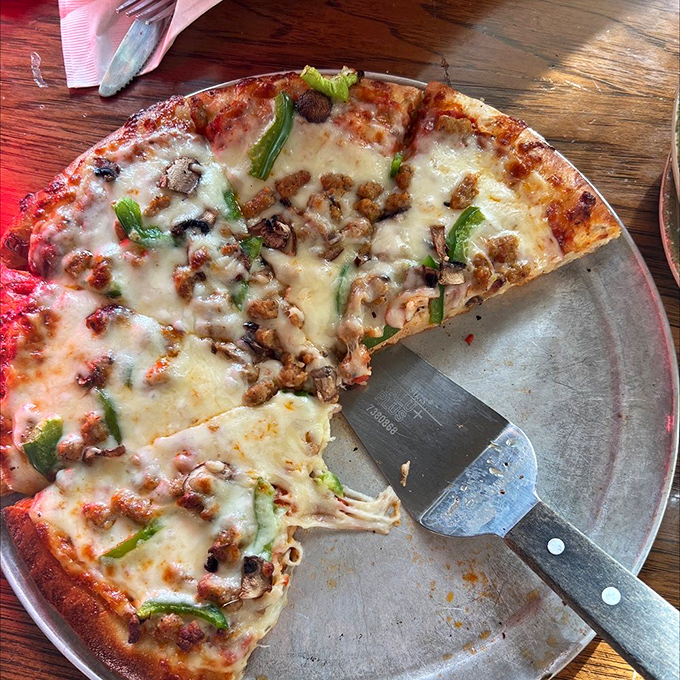 This loaded masterpiece proves that sometimes more is more &ndash; a symphony of toppings playing in perfect harmony on a canvas of hand-tossed crust. 