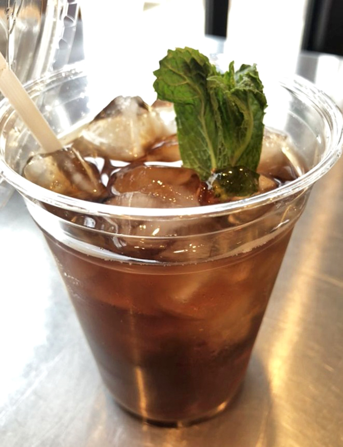 Sweet tea garnished with mint&mdash;the unofficial diplomatic solution to Kentucky summer heat. One sip and suddenly 95 degrees doesn't feel like such a personal attack.