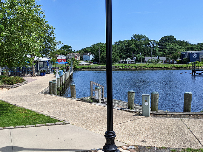 Salisbury's waterfront provides peaceful marina views where you can watch boats come and go while your retirement savings thankfully stay put.