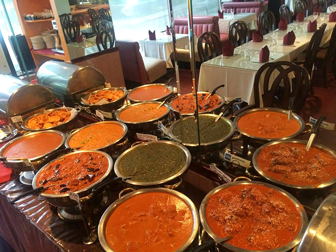Behold the buffet in all its glory&mdash;a United Nations of curries where every pot contains diplomatic relations with your taste buds.