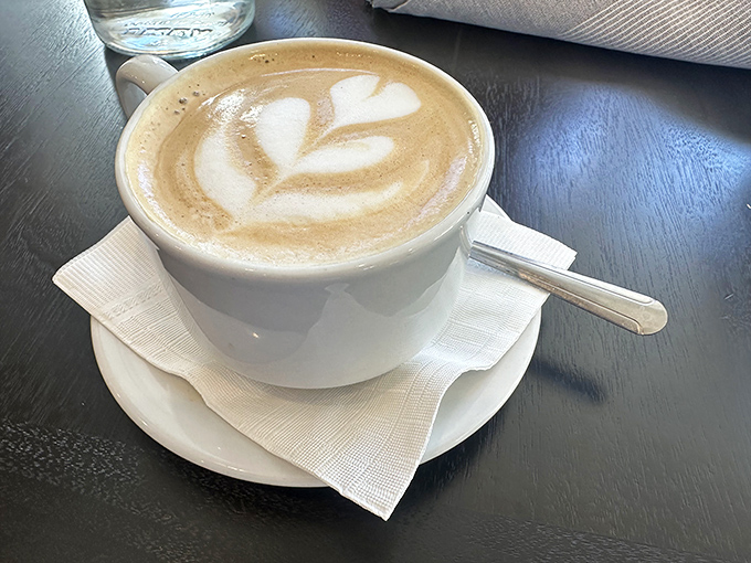 Latte art isn't just pretty&mdash;it's a promise. This cappuccino delivers with velvety microfoam that's the coffee equivalent of a perfect pillow.