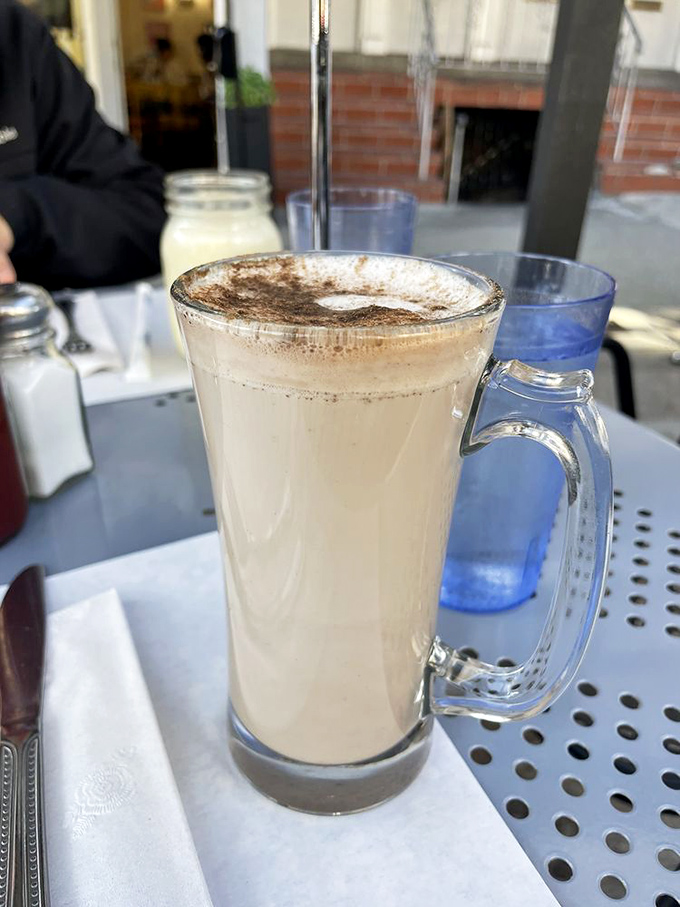 That chai latte isn't just a beverage, it's a warm hug in a frosty mug. The perfect companion while you contemplate ordering seconds.