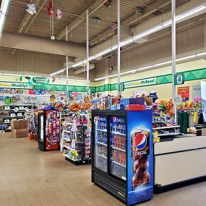 The final frontier before freedom&mdash;where impulse purchases of Pepsi and last-minute treasures test your budgeting resolve.