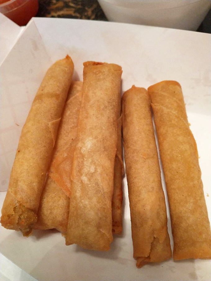 Lumpia: the crispy, cylindrical treasures that prove Tugboat knows its way around international waters just as well as local fishing spots.