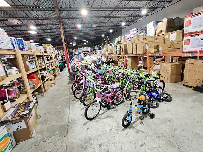 Bike bonanza! These colorful cycles are just waiting for kids to take them on neighborhood adventures&mdash;training wheels and all.