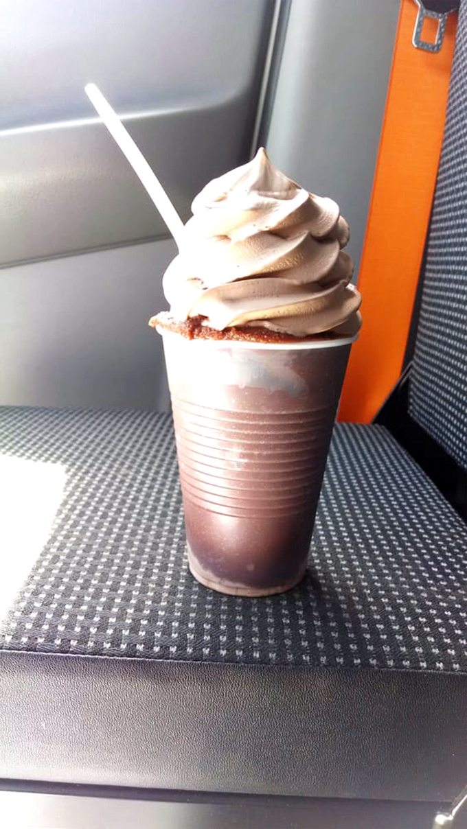 Chocolate Italian gelati that's so rich, it should come with its own tax bracket. The perfect balance of dense creaminess.