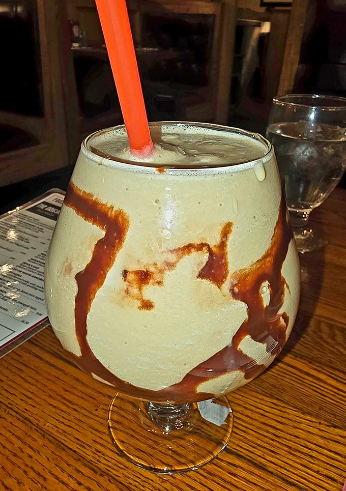 The famous mudslide&mdash;part dessert, part cocktail, all joy. Like an adult milkshake that whispers, "You've earned this."