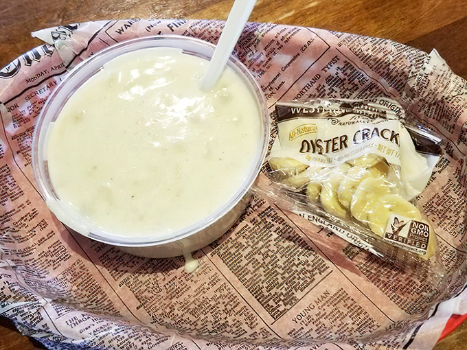 Creamy clam chowder with a side of oyster crackers&mdash;ocean comfort in a cup that would make New England jealous of Colorado.