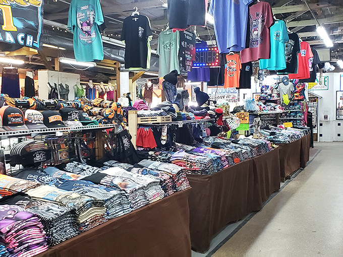 T-shirt paradise where vacation memories and questionable puns collide. The unofficial Florida uniform department awaits your selection.