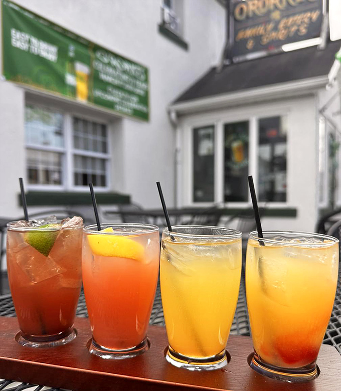 The cocktail lineup that proves history lessons go down easier with a splash of something colorful. Cheers to choices!