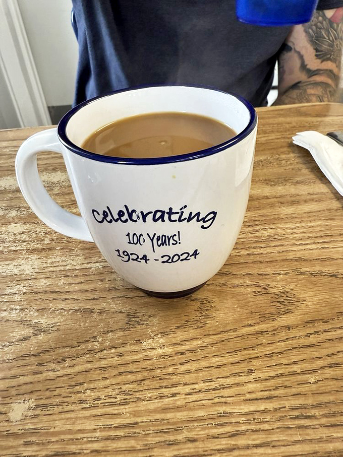 Their centennial celebration coffee mug tells a story of longevity&mdash;100 years of caffeinating the Delta, one perfect cup at a time.