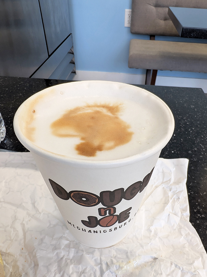 That swirl in the coffee isn't just cream—it's the universe telling you that today is going to be a good day, one sip at a time.