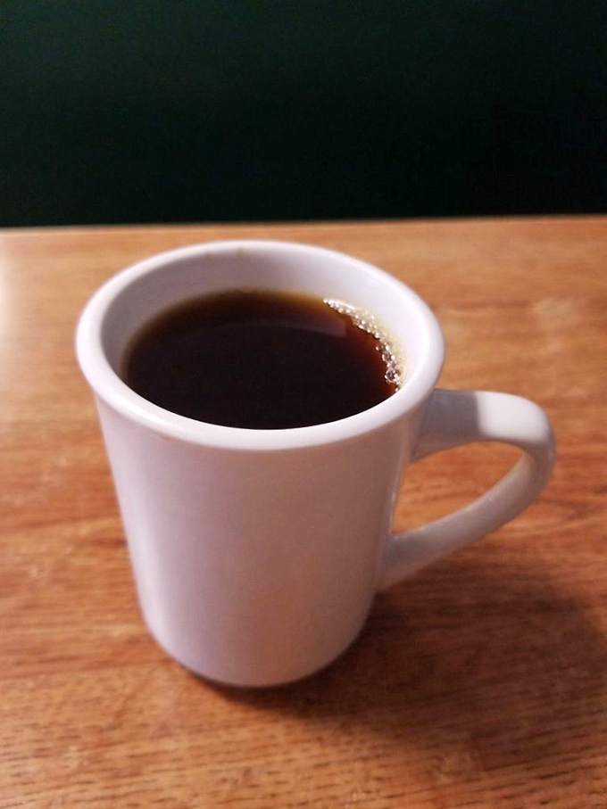 Just a simple mug of coffee, but in a breakfast joint like this, it's liquid ambition &ndash; the fuel for Virginia Beach adventures.