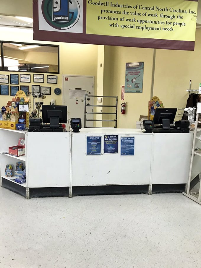 Command central where transactions happen and donations transform into opportunities. Each purchase supports job training and community programs.