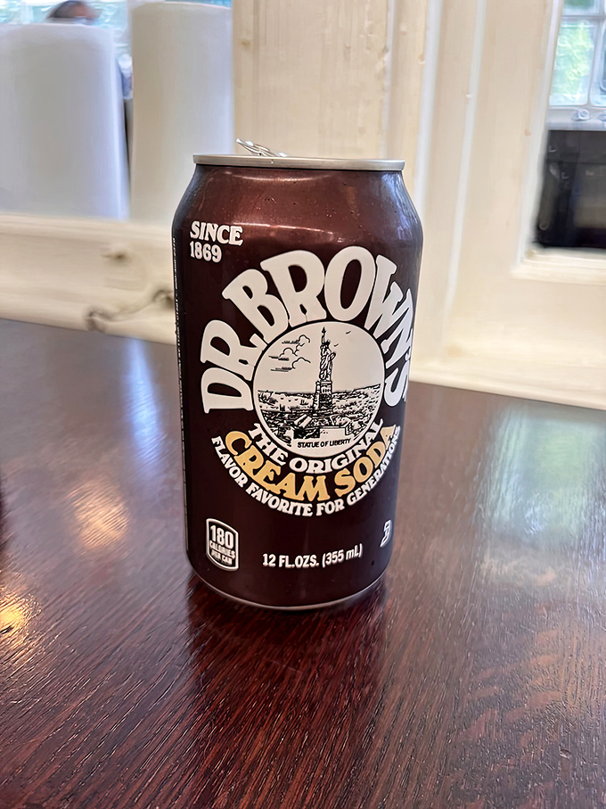 No proper deli experience is complete without Dr. Brown's cream soda&mdash;the carbonated equivalent of a nostalgic hug in beverage form.