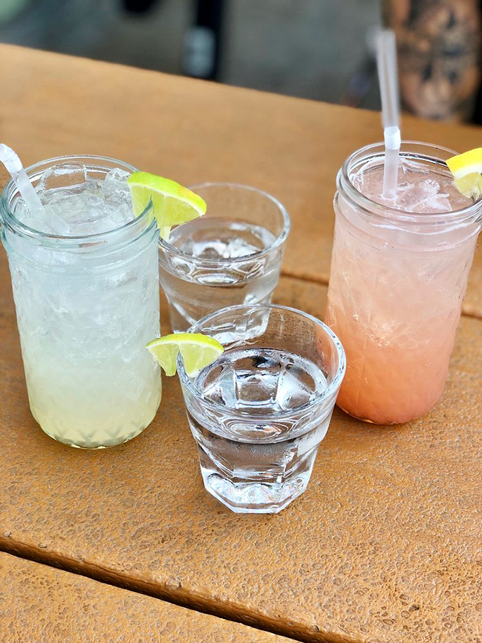 Mason jars filled with colorful concoctions and lime wedges perched just so&mdash;because great barbecue deserves equally thoughtful libations.