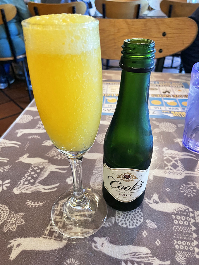 Nothing says "vacation mode activated" quite like a mimosa alongside your breakfast&mdash;even if your only travel plans involve the couch later.