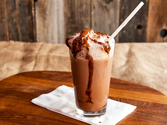 This isn't just chocolate milk with a fancy name&mdash;the egg cream is a frothy, nostalgic sip of old-school New York in the heart of Utah.