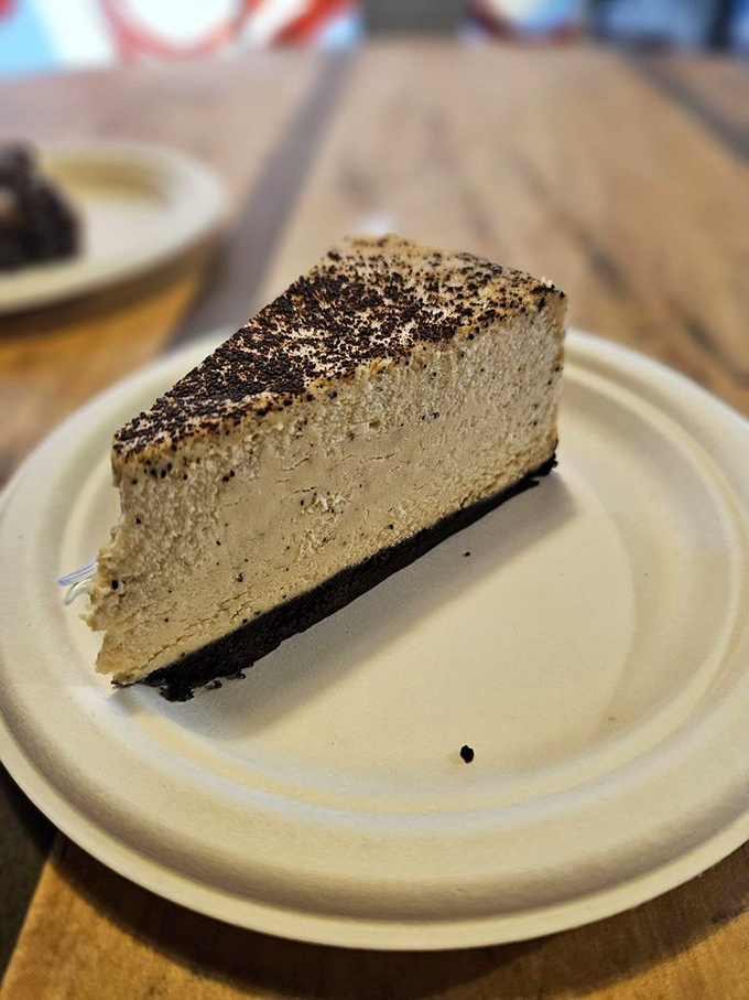 This coffee-infused masterpiece doesn't just pair with your morning brew&mdash;it is the brew, transformed into creamy, decadent glory on a chocolate crust.