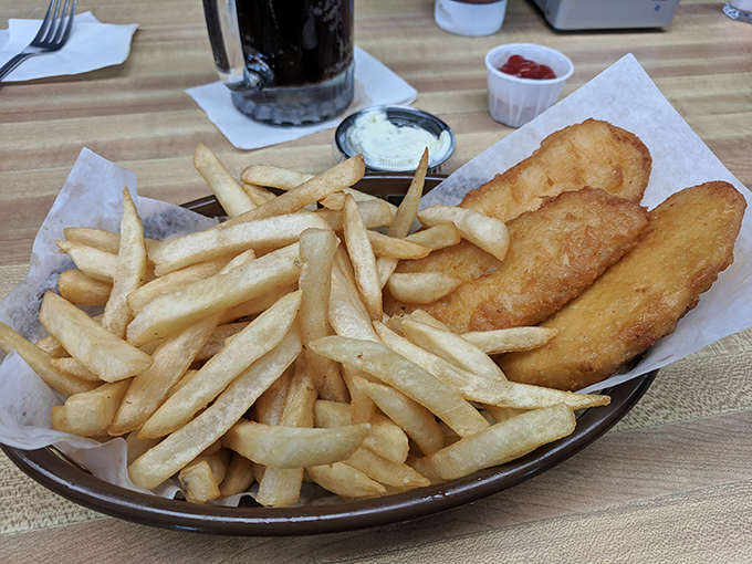 Golden fish fillets and hand-cut fries&mdash;the kind that make you wonder why anyone bothers with those fancy seafood restaurants when perfection comes on wax paper.