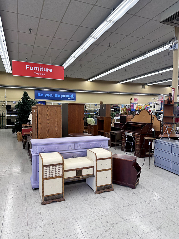 That lavender dresser could be the statement piece your bedroom's been missing&mdash;or the DIY project you'll abandon by Tuesday.