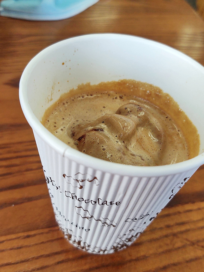 This isn't just coffee&mdash;it's a liquid hug in a cup, swirled with enough chocolate to make Monday mornings bearable.