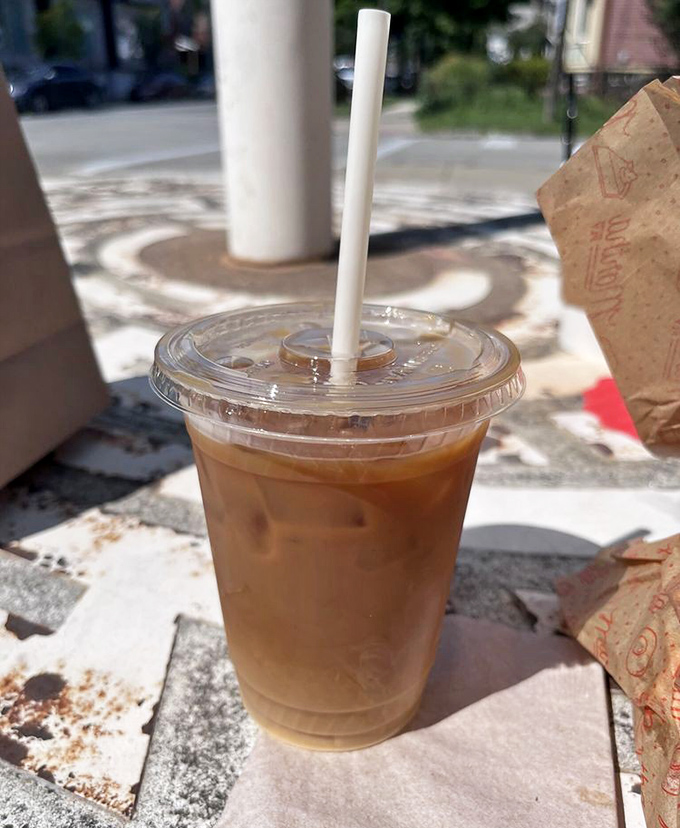 Coffee that's dressed for success&mdash;smooth, cold, and ready to transform your morning from "ugh" to "ahh" in just a few sips.