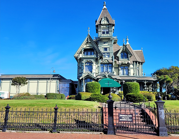 The Carson Mansion&mdash;where Victorian architecture went absolutely bonkers in the best possible way&mdash;stands as Eureka's most photographed landmark.