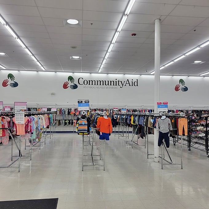 The children's section is a parent's dream&mdash;tiny fashions at tiny prices for humans who outgrow everything faster than you can say "growth spurt."