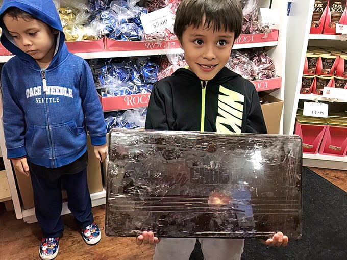 The store occasionally features special chocolate finds that make visitors contemplate whether they need that second mortgage after all.