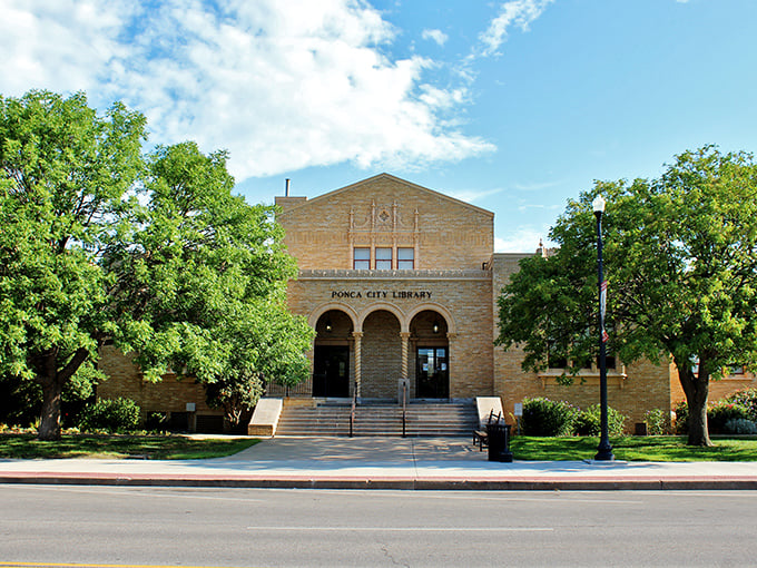 The Ponca City Library isn't just about books &ndash; it's a gorgeous sandstone sanctuary of knowledge that invites you to linger.